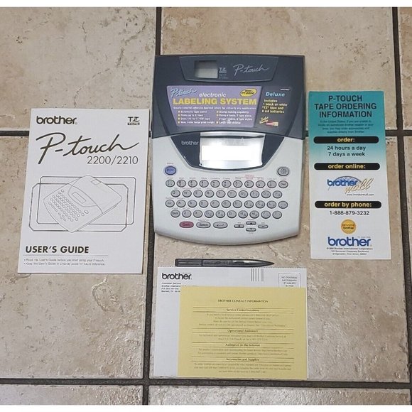 Brother | Other | Brother Model Pt220220 Ptouch Electronic Labeling ...